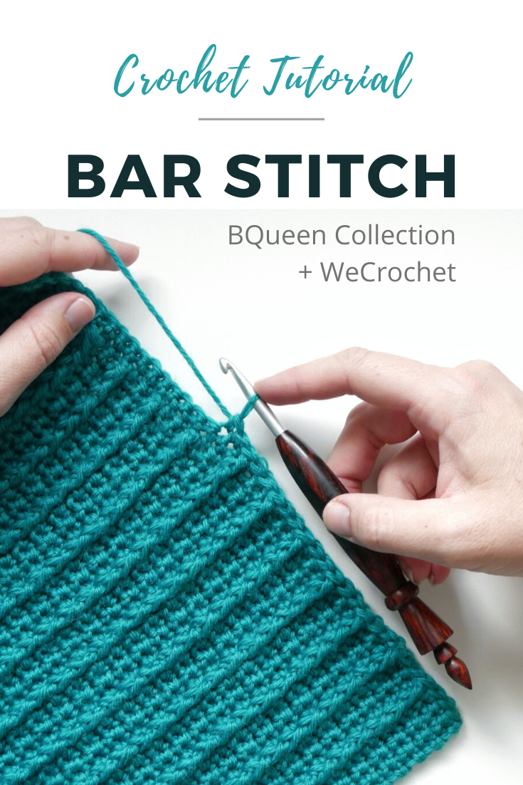 HOW TO CROCHET Bar Stitch: TOTALLY TEXTURED TUESDAY - WeCrochet Staff Blog